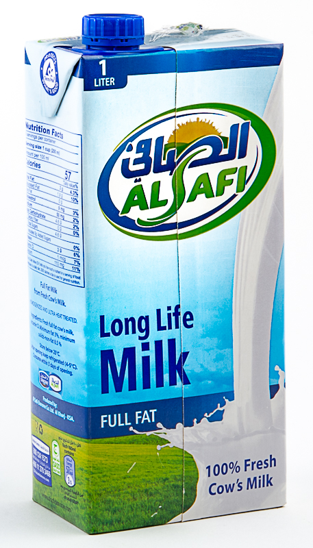Alsafi Uht Milk Full Fat 1 Ltr | Atayeb Trading